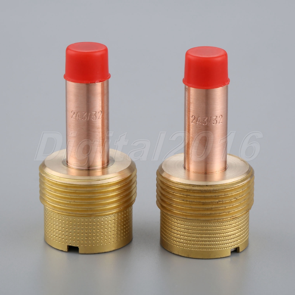 45V64 2.4mm 3/32" Gas Len Collet Body for TIG Welding Torch 17/18/26 ...