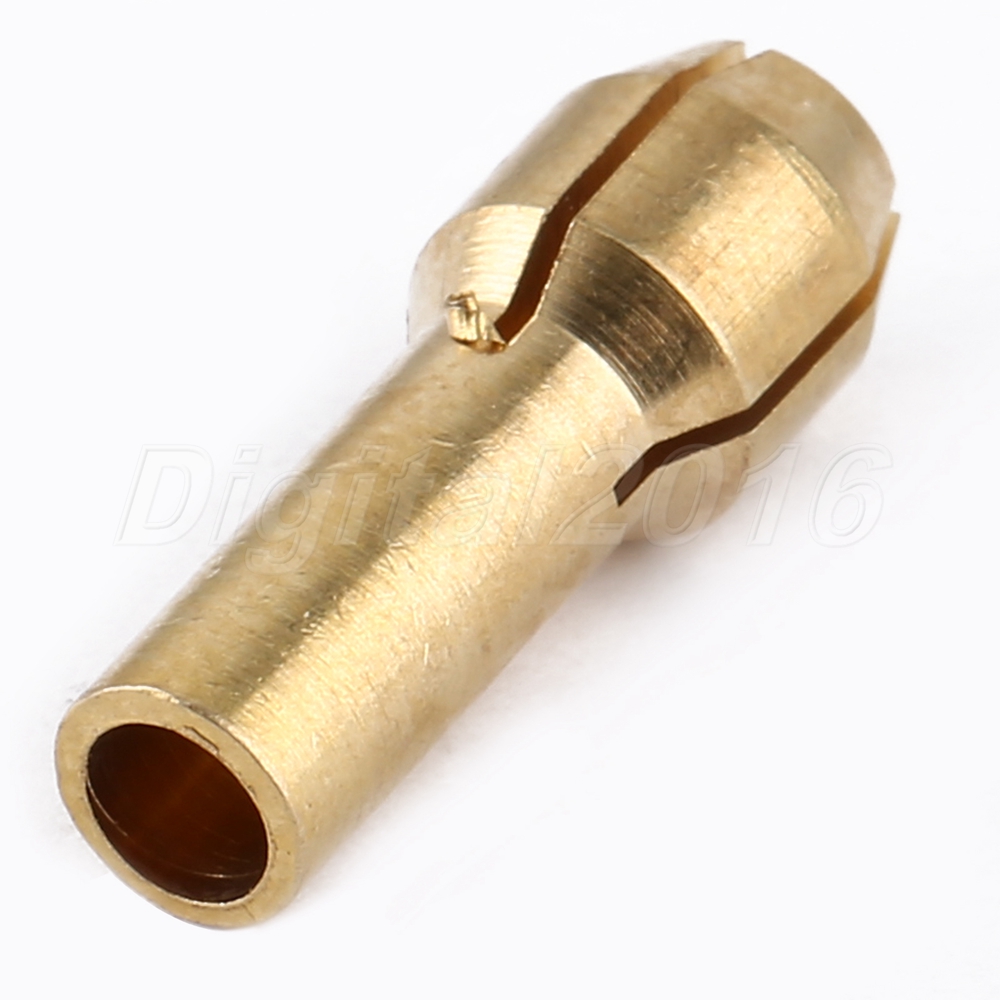 4pcs/set Brass Collet Including :1mm 1.6mm 2.3mm 3.2mm For Grinder ...
