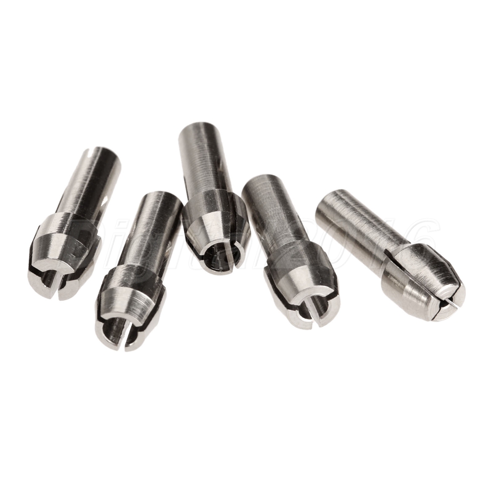 5PCS Good Quality Brass Collets Adapter For Grinder Drill Rotary Pin ...