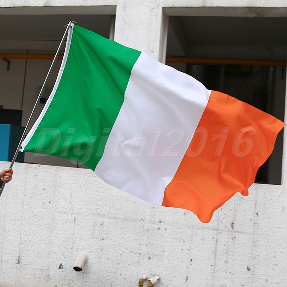 Irish National Flag Ireland Country Celebration Hanging polyester ...
