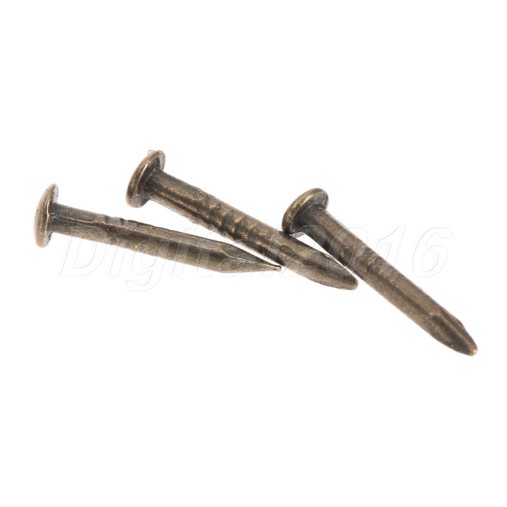 50pcs Vintage Furniture Decorative Tack Studs Floral Upholstery Nails ...