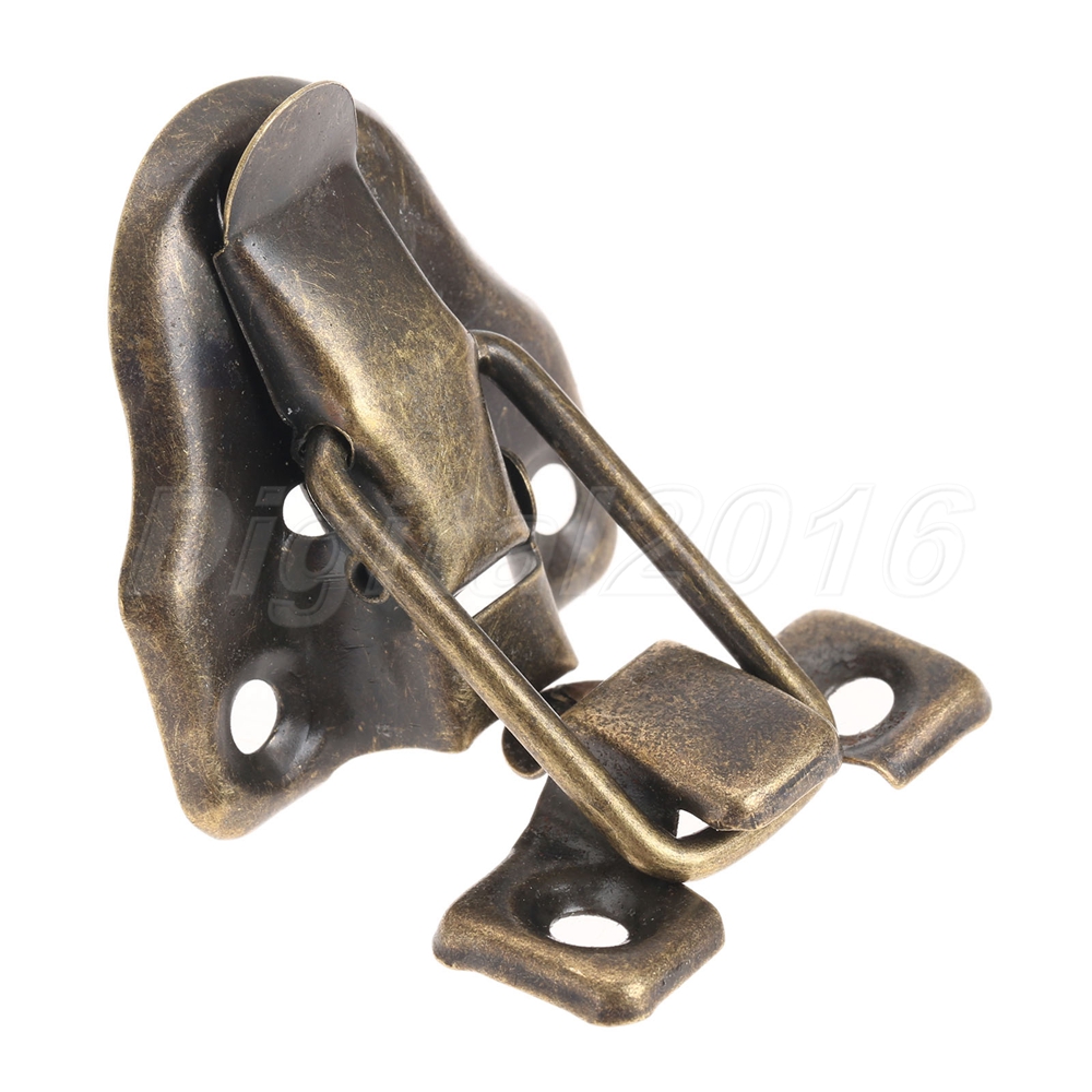 4pcs Antique Bronze Chest Suitcase Jewelry Box Hasp Lock Latch Catch ...