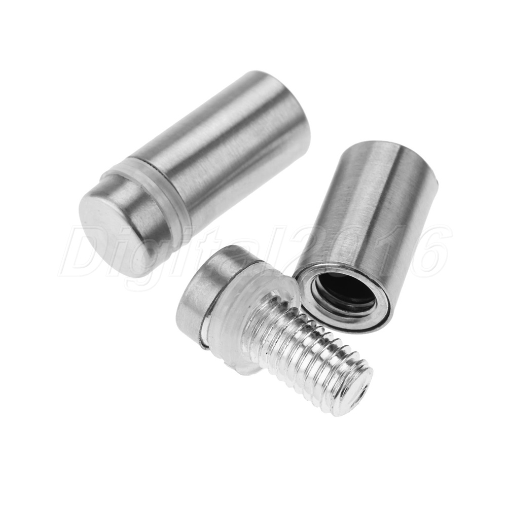 12mm*25mm Stand off Bolts Glass Sign Advertisement Fixings Standoffs ...