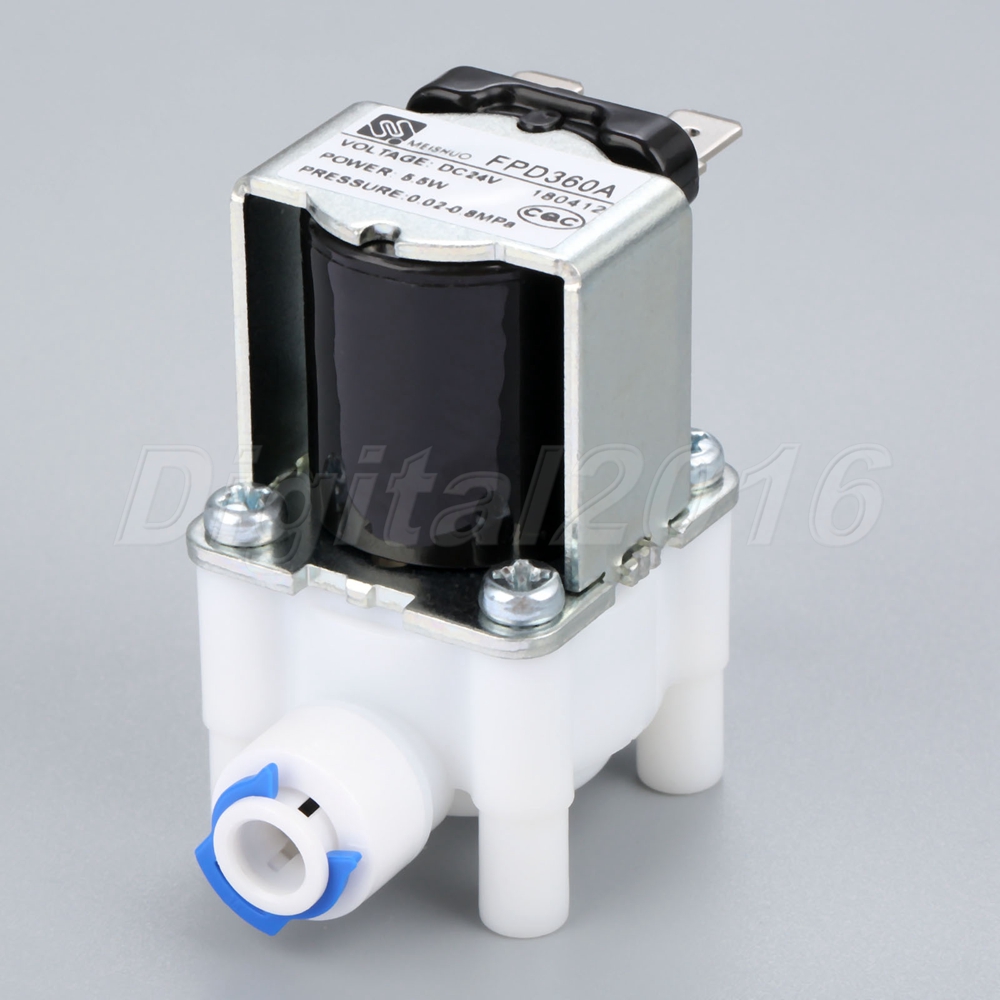 Electric Reverse Osmosis RO Flow Control Valve Water Solenoid Valve ...