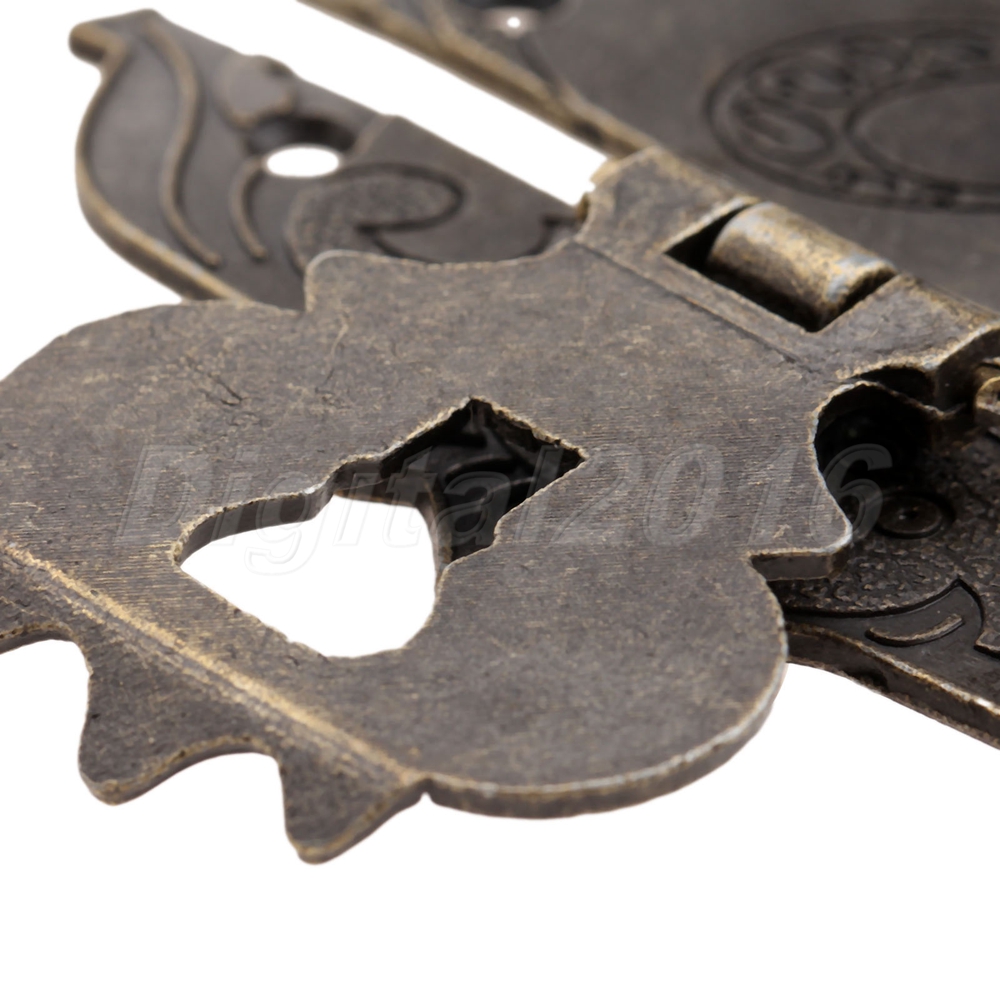 Retro Antique Brass Decorative Hasp European Style Jewelry Box Hasp ...