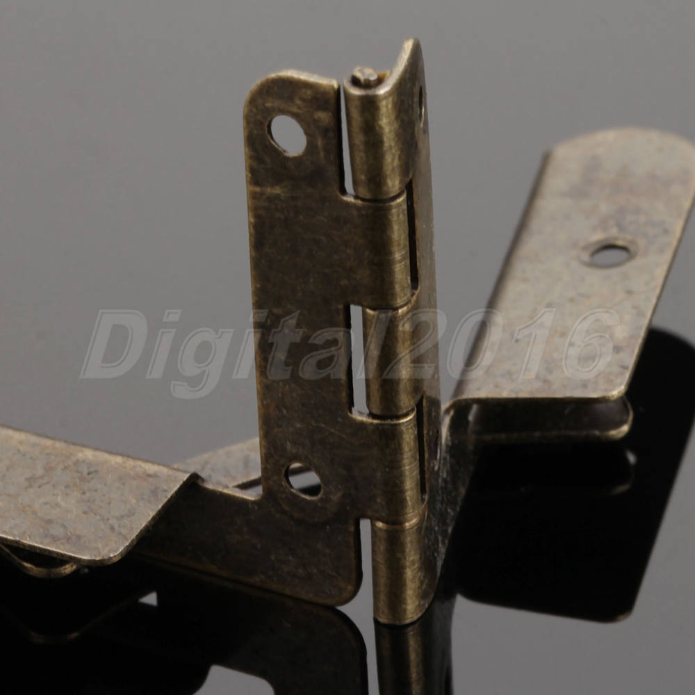 Durable Cabinet Wood Chest Jewelry Box Lid Support Hinges Upholstery ...