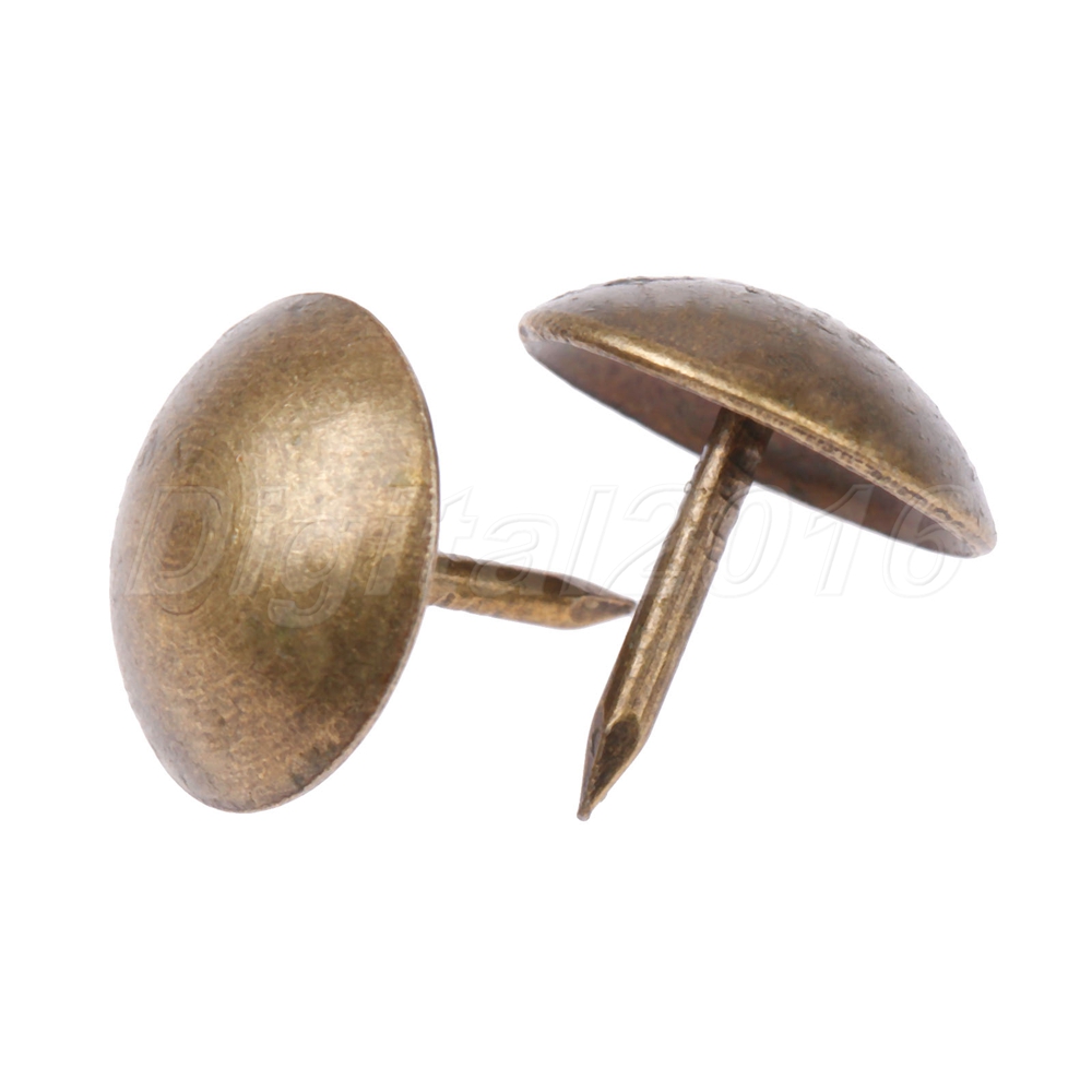 100x Upholstery Nails Tacks Wood Jewelry Box Decor Furniture Hardware ...