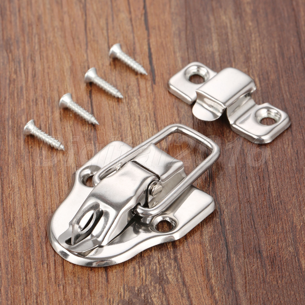 Metal Jewelry Box Latch Catch Clasp Cabinet Suitcase Lock Buckles ...