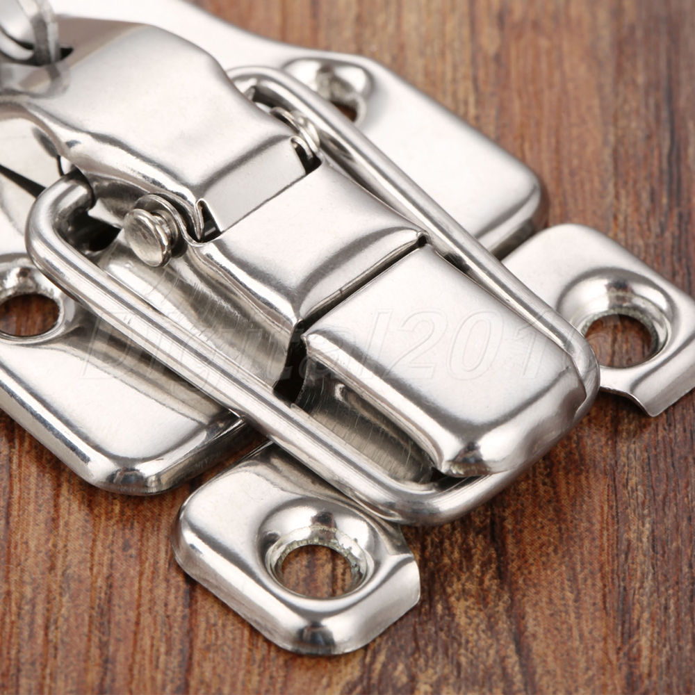 Metal Jewelry Box Latch Catch Clasp Cabinet Suitcase Lock Buckles ...