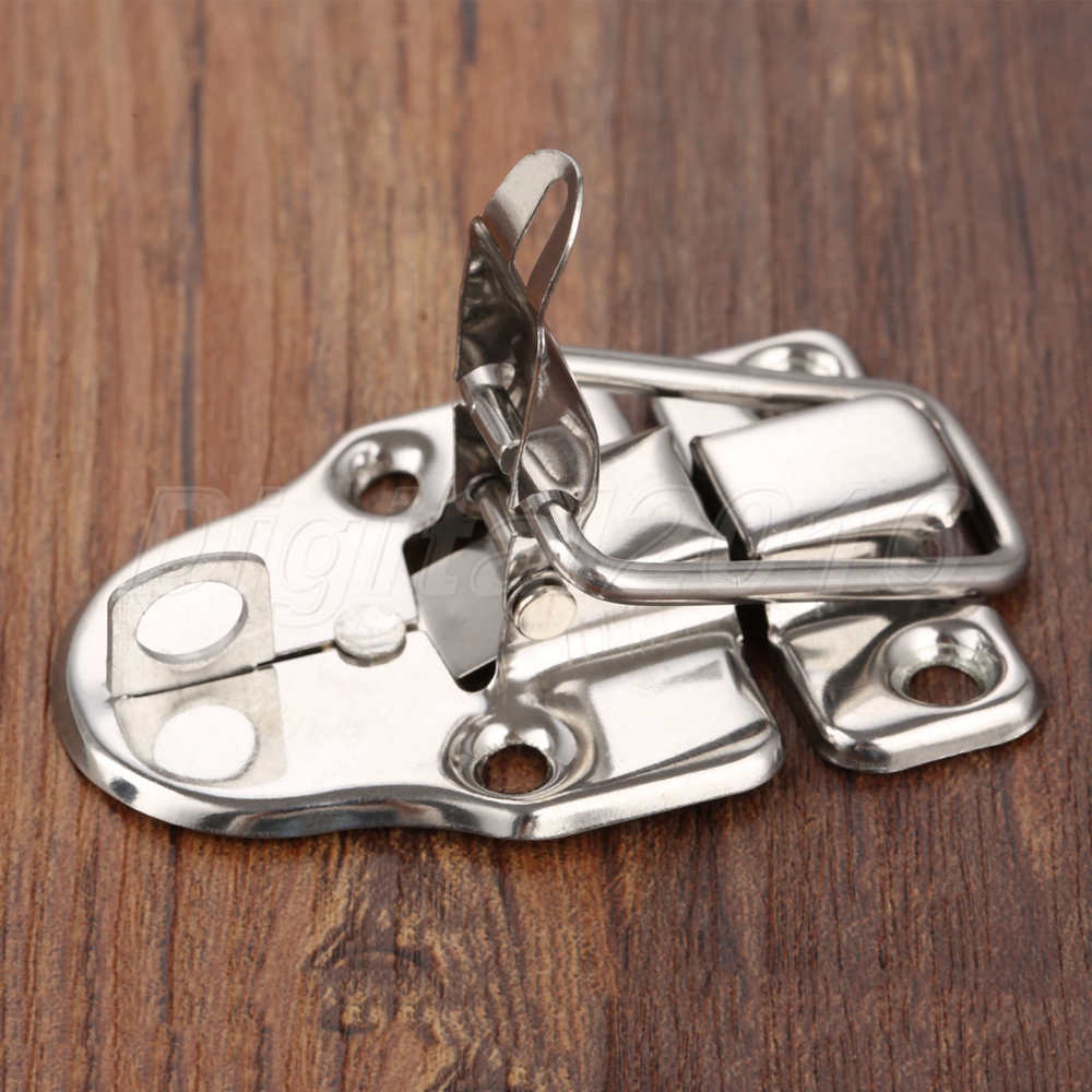 Metal Jewelry Box Latch Catch Clasp Cabinet Suitcase Lock Buckles ...
