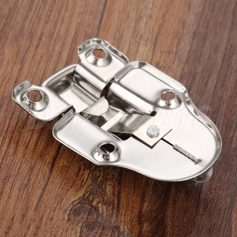 Metal Jewelry Box Latch Catch Clasp Cabinet Suitcase Lock Buckles ...