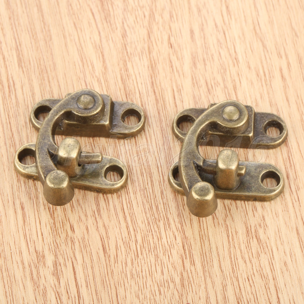 Unique Left Swing Suitcase Jewelry Box Latch Clasps 29*33mm with 4pcs ...