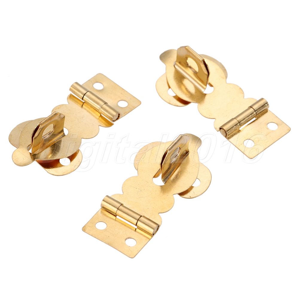10Pcs Box Suitcase Toggle Latch Clasp Luggage Hardware Brass Buckle ...