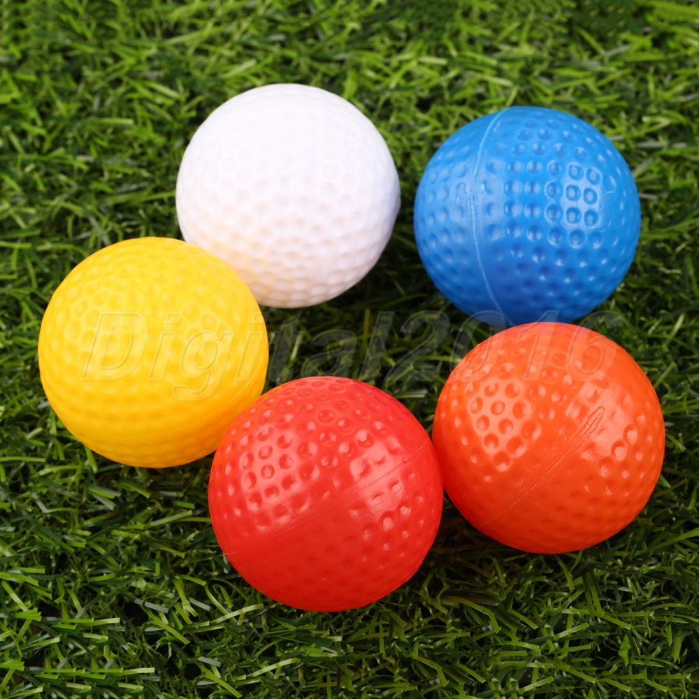 10Pcs Plastic Professional Practice Golf Ball Sports Training Balls ...