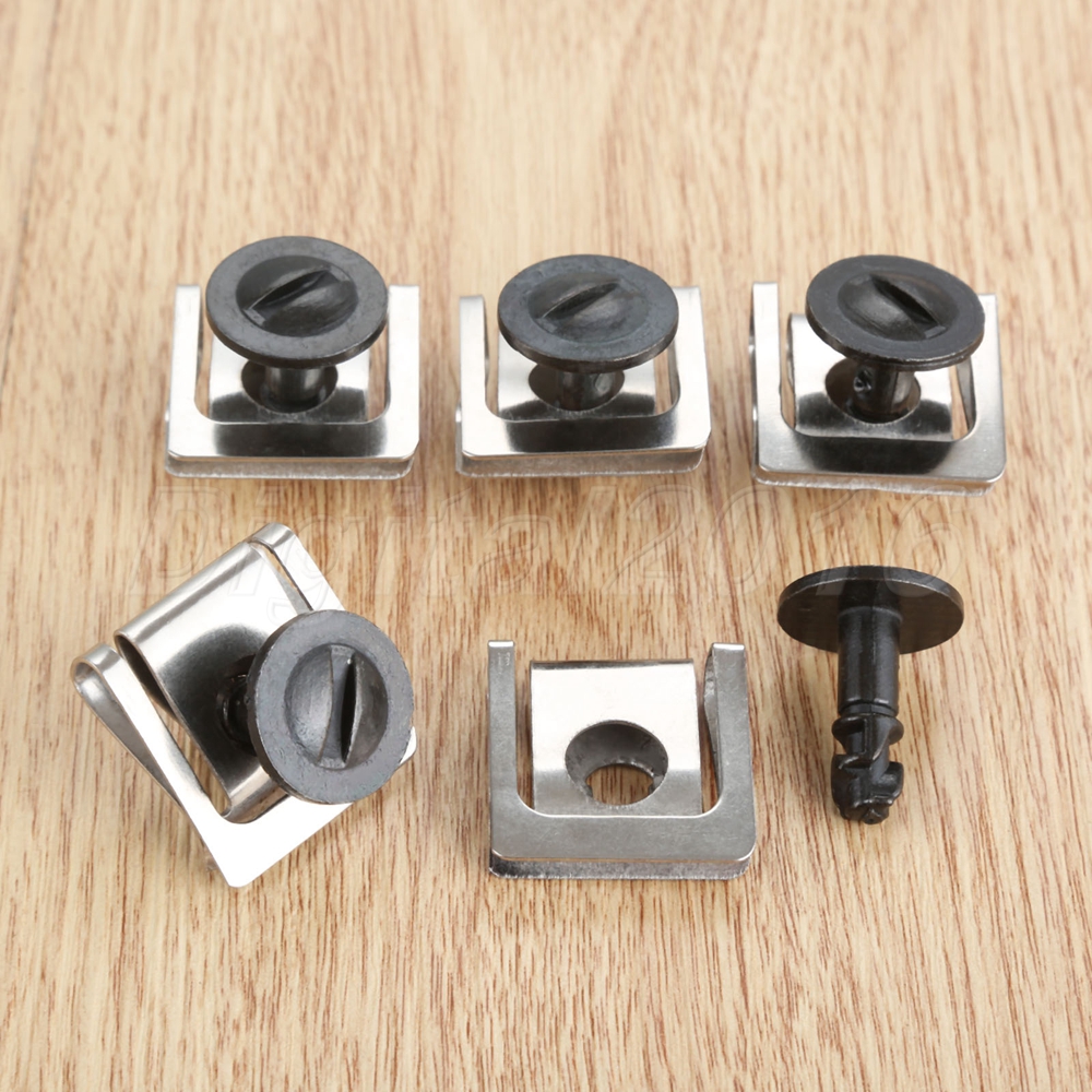 10x Under Engine Cover Screws Retaining Clips Fit for VW Passat B5 2000 ...