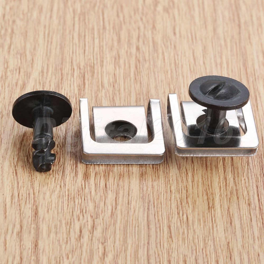 10x Under Engine Cover Screws Retaining Clips Fit for VW Passat B5 2000 ...